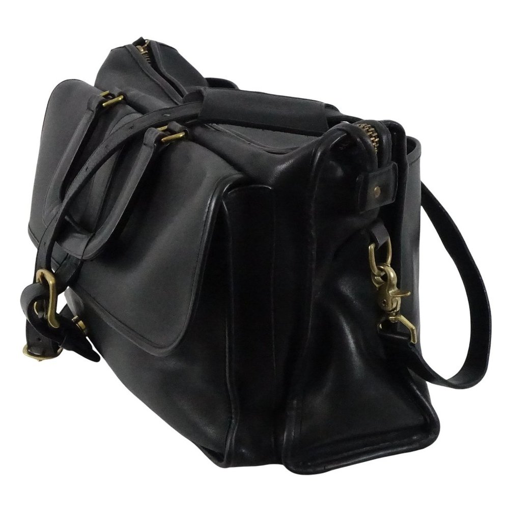 Vintage Coach Bag, Harrison Briefcase, Black Leather … - Gem
